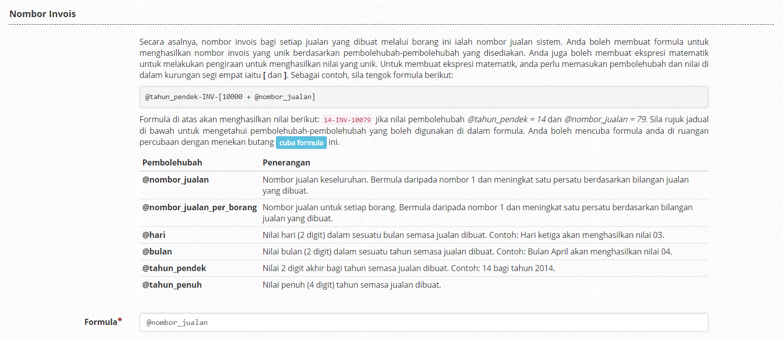 Borang – Tutorial OnPay
