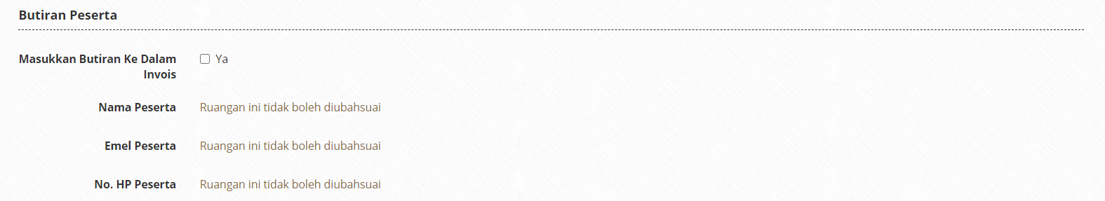Borang – Tutorial OnPay