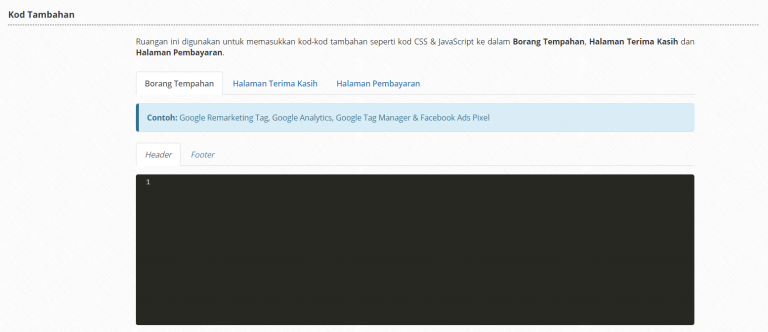 Borang – Tutorial OnPay